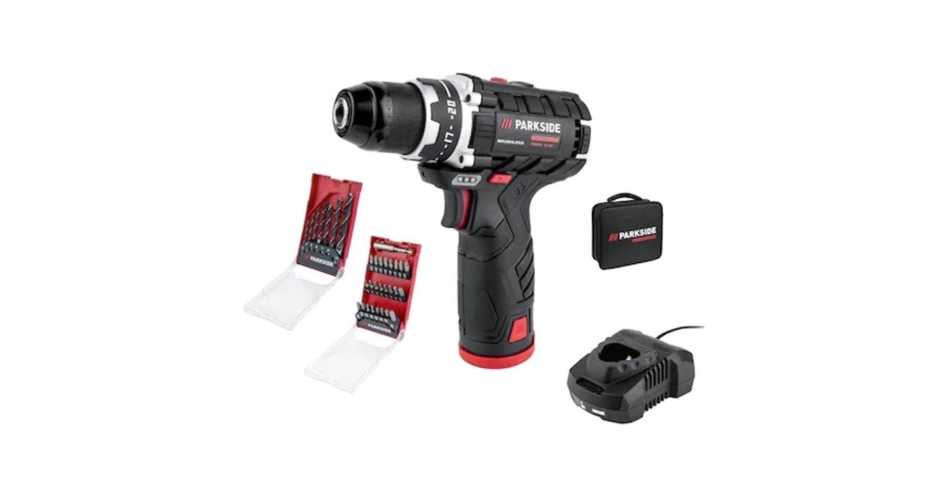 ParkSide Performance PBSPA 12 B2 Brushless 35 Nm 12V 2 Ah li-ion akkus ...