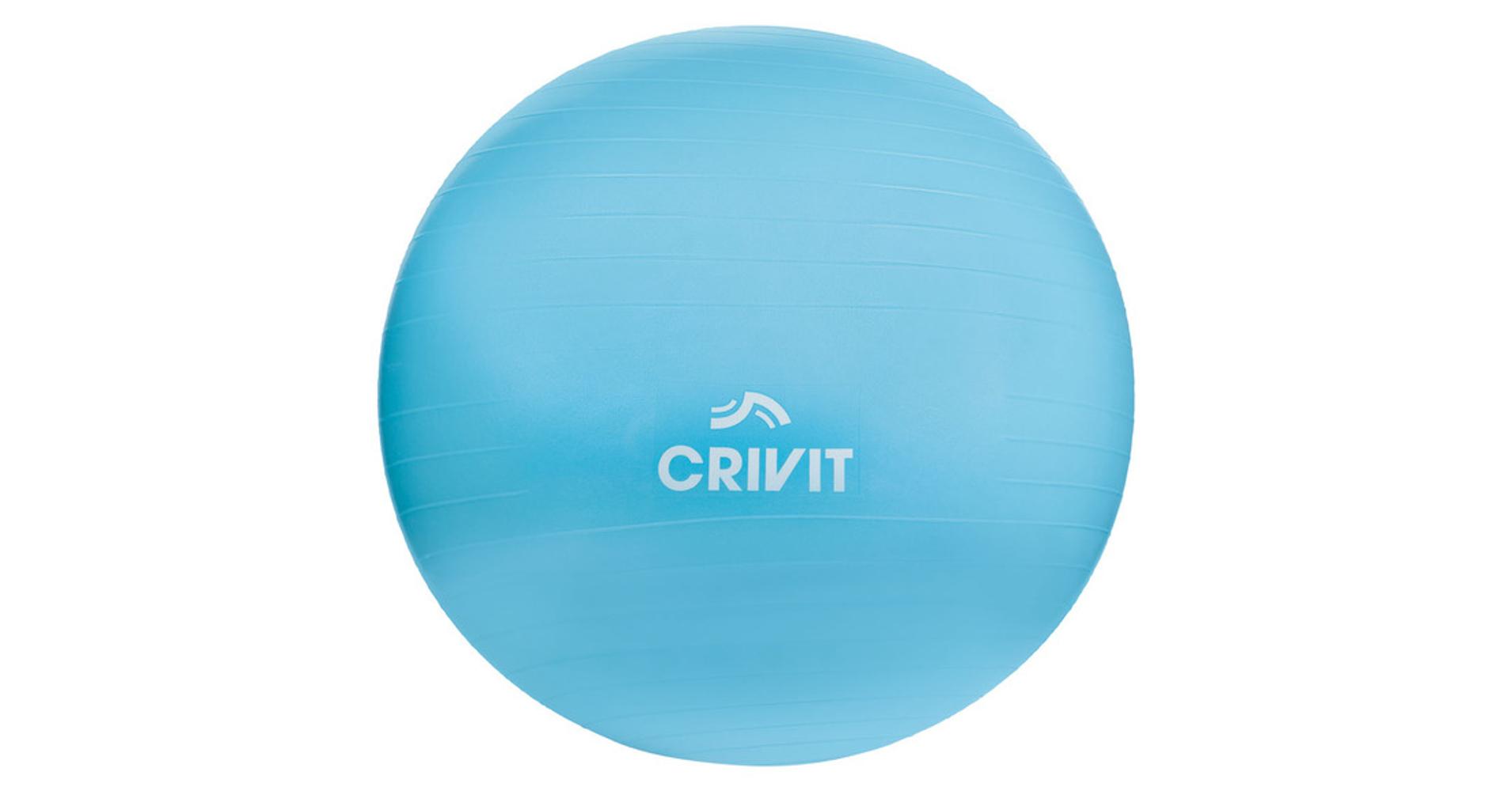 Gimnasztikai labda Crivit kék Ø kb 55 cm