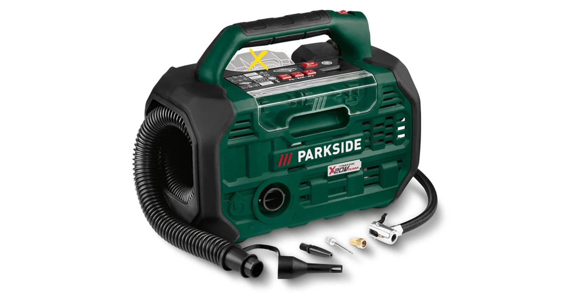 ParkSide PKA 20 Li D32 akkus kompresszor | Depohaz.hu