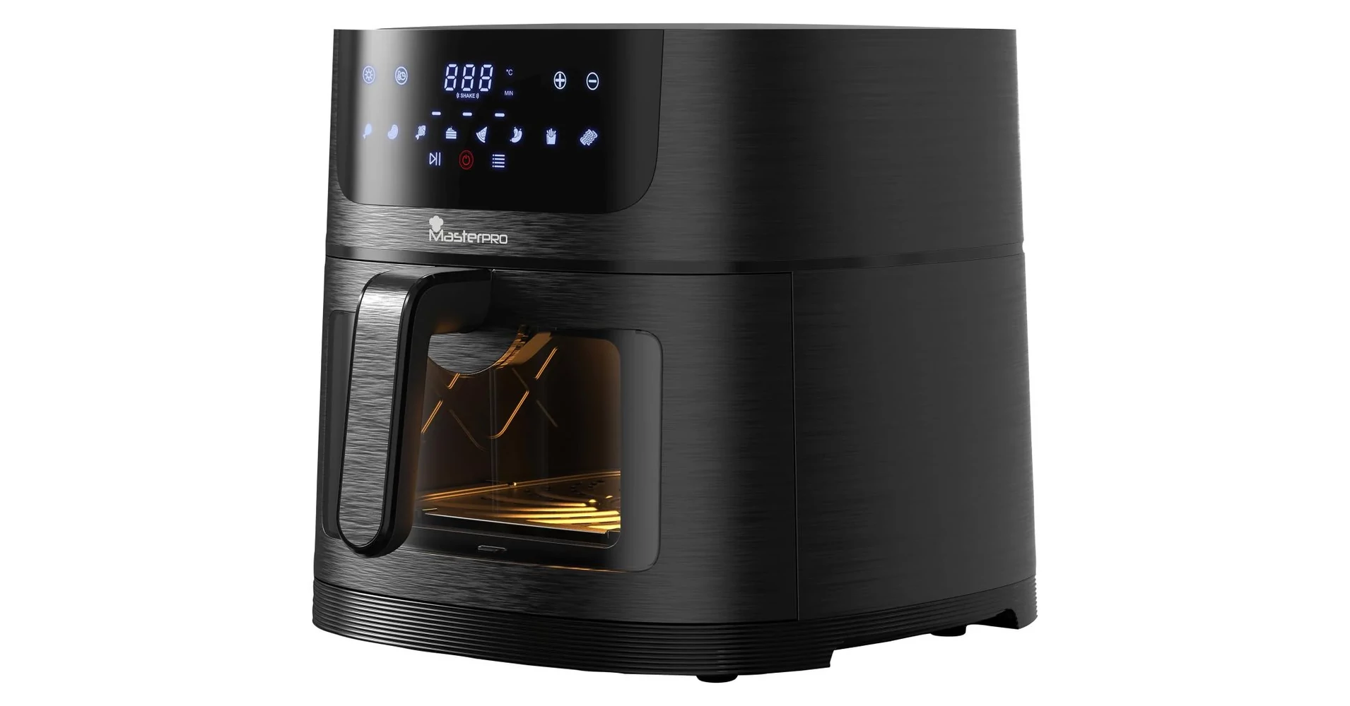 MasterPro XXL Air Fryer Digitális forrólevegős olajsütő, olaj nélküli ...